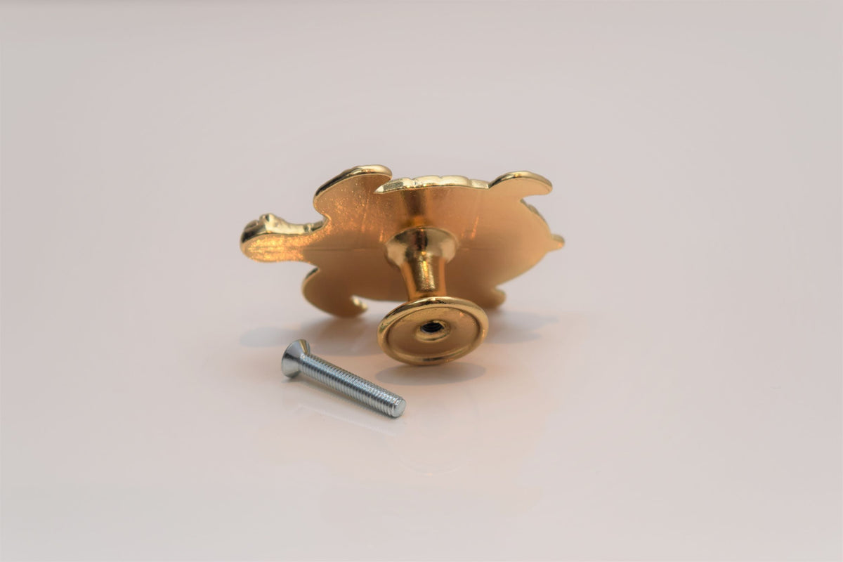 Premium Turtle Knob - Gold – Knobs to your door