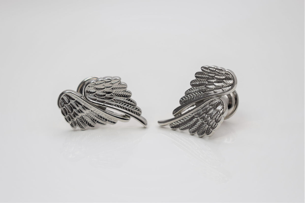 Premium Angel Wings Knob - Silver – Knobs to your door