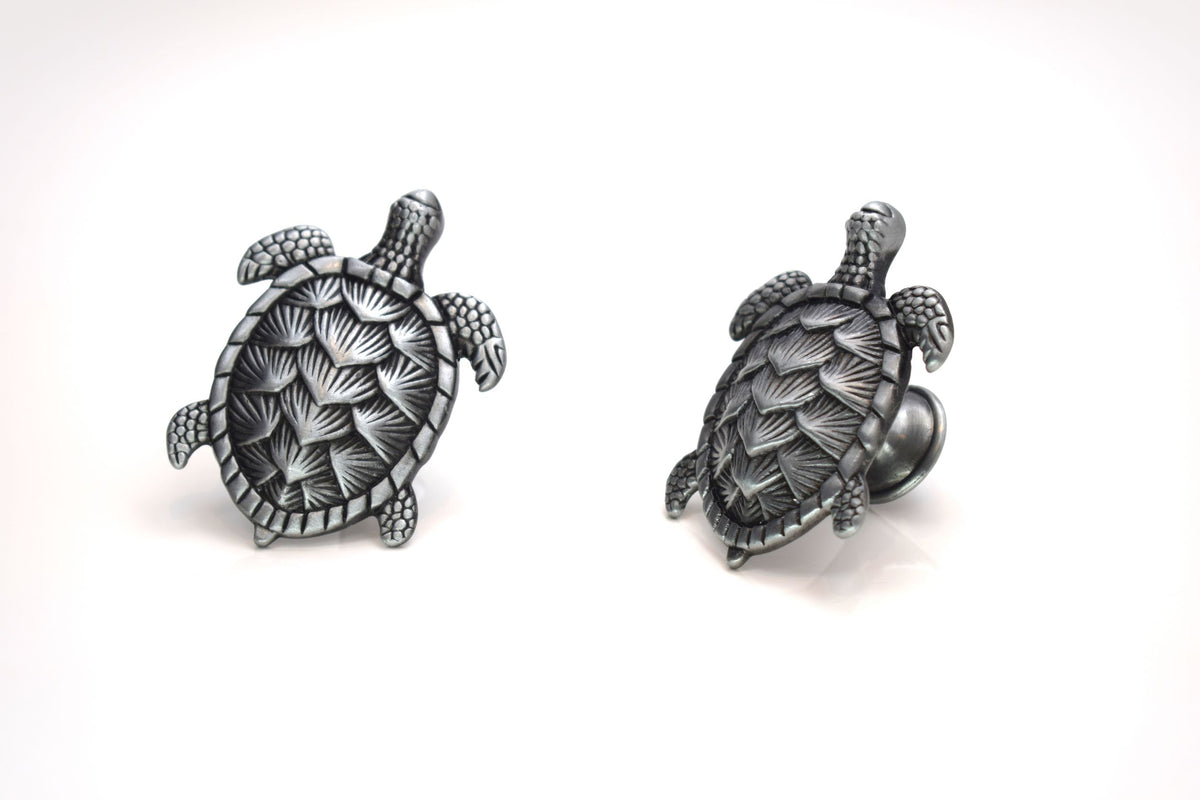 Premium Turtle Knob - Pewter – Knobs to your door