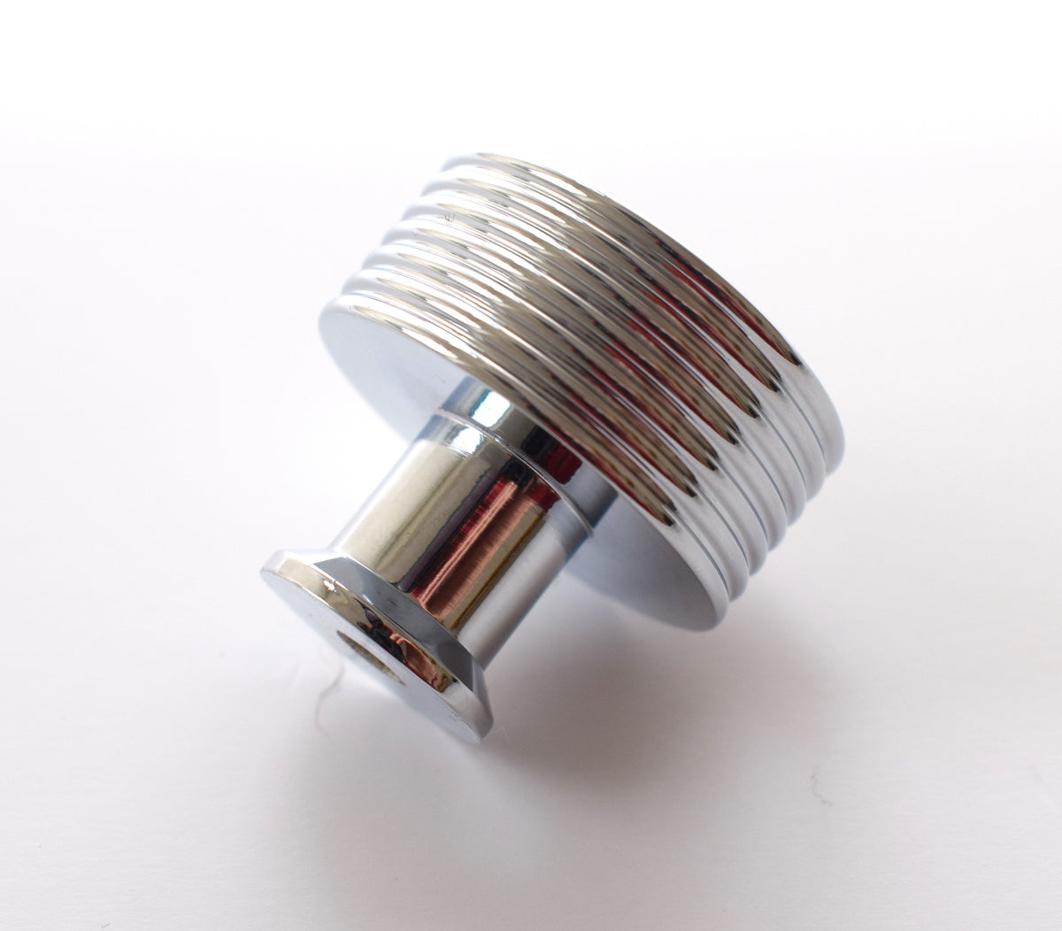 Solid Brass Knob Modern -Chrome – Knobs to your door
